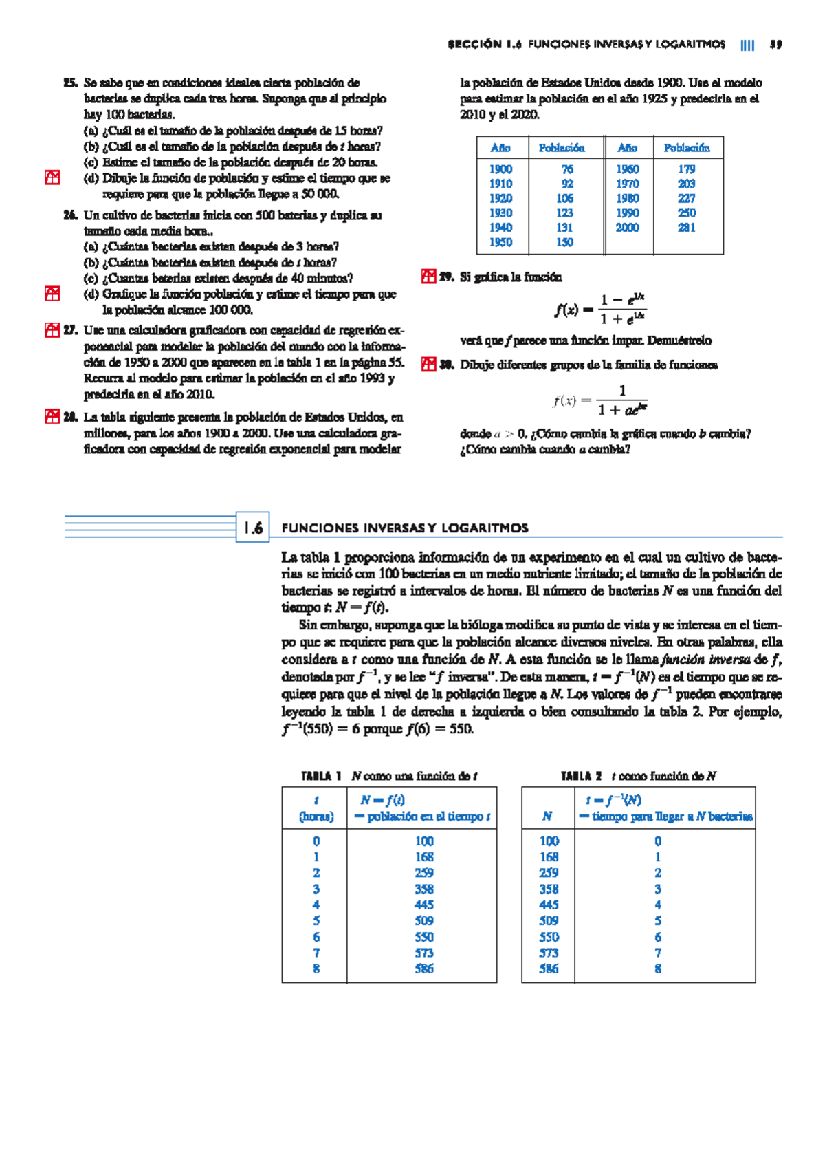 Taller funciones exponencial y log - Calculo I - Studocu