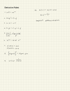 Section 1-4 derivative at a point - Chapter 1 Differential Calculus of ...