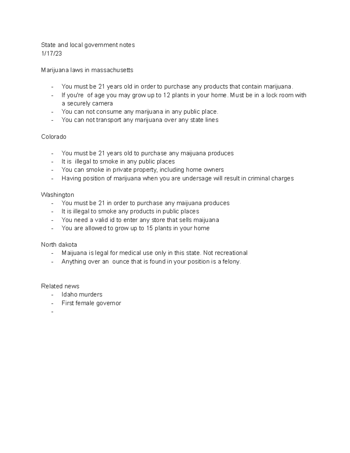 State and local government notes - State and local government notes 1 ...