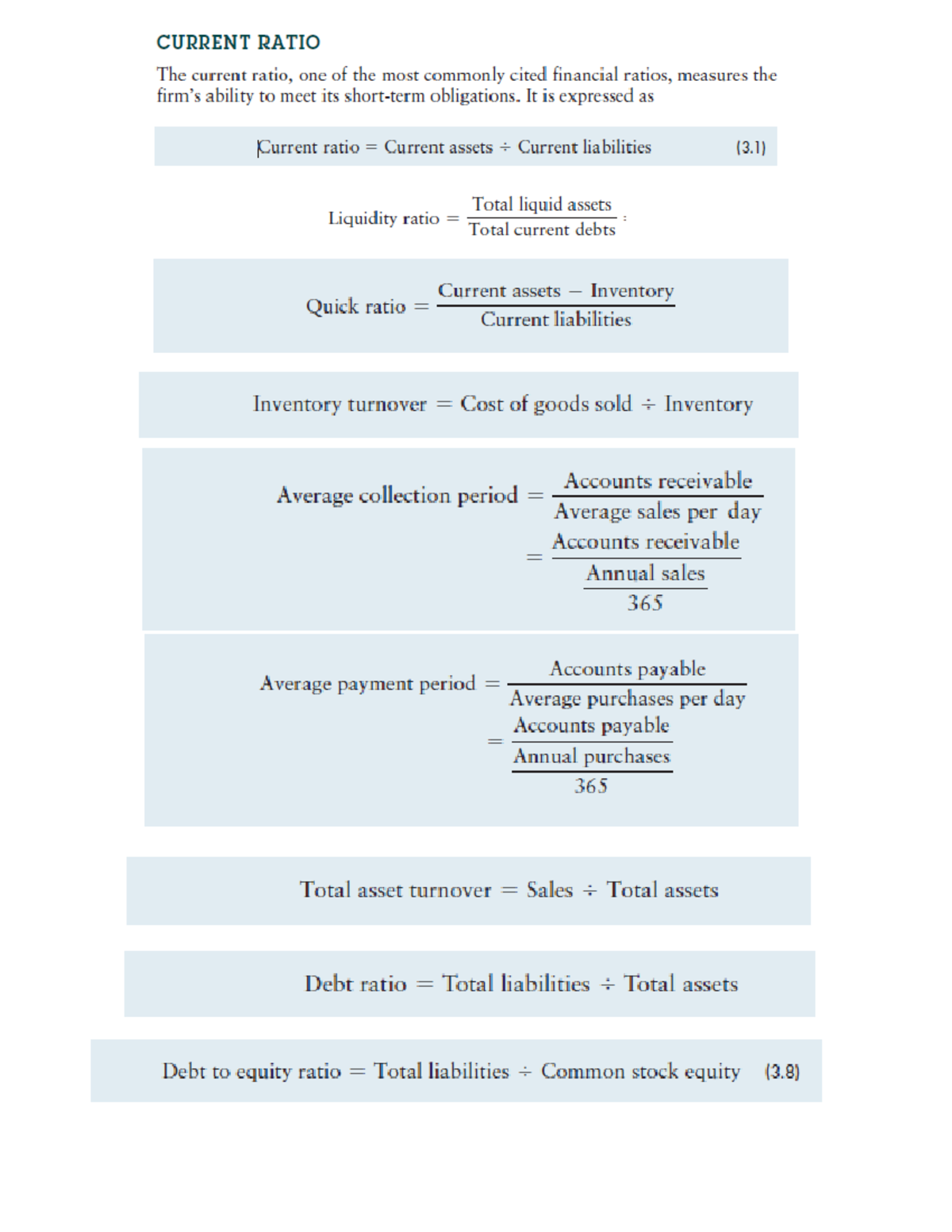 Formula - good - Fundamentals of Financial Management - DuPont Formula ...