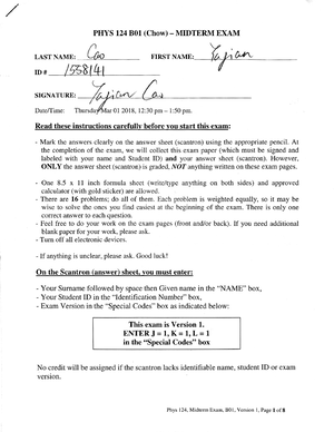 Phys30 databooklet - Physics 30 data booklet - PHYSICS DATA SHEET ...