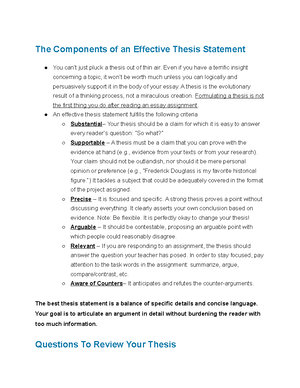 Examples - Composition I - Clearly this paragraph has a lot of errors ...