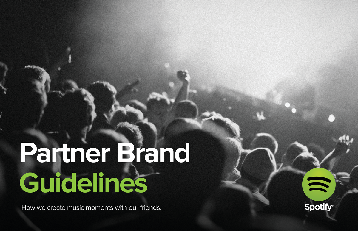 Spotify-brand-guide - business - Partner Brand Guidelines ####### How ...
