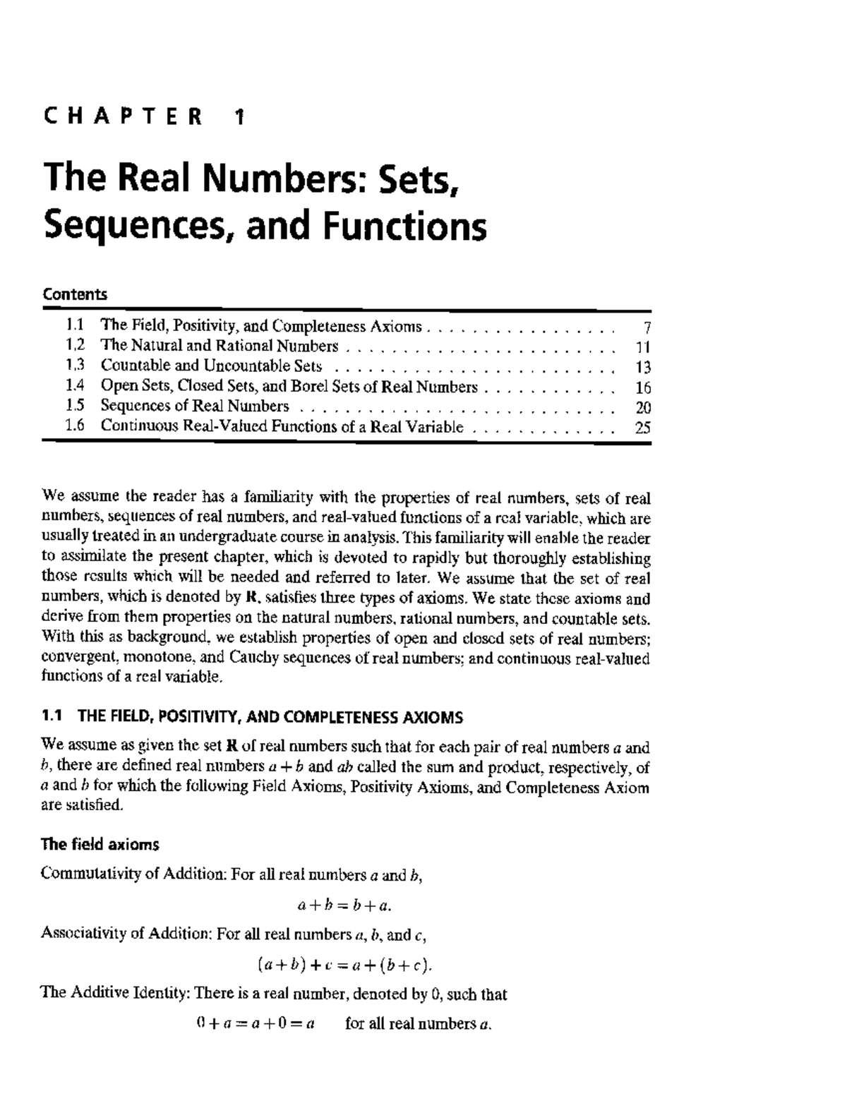 Msc Maths Real Analysis (Part-2) The Real Numbers Sets, Sequences and ... Msc Maths Real Analysis (Part-2) The Real Numbers Sets, Sequences and ...