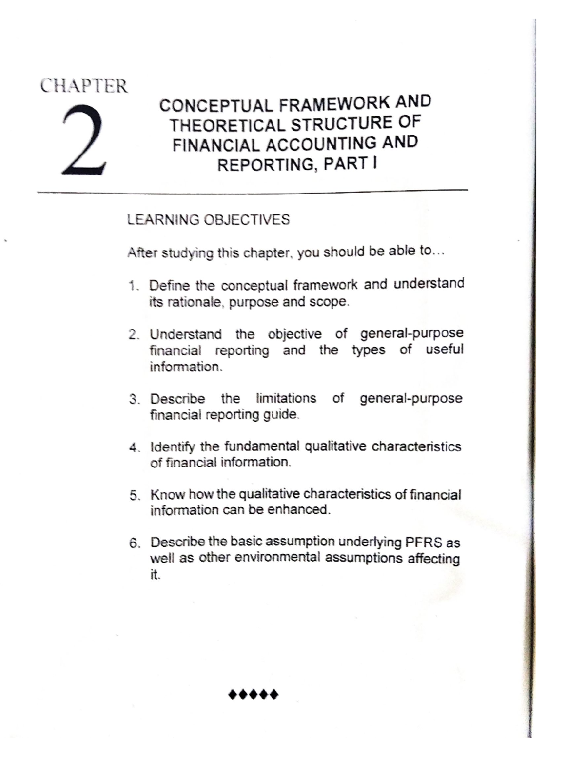 Acctg 2 Chapter 2 - Conceptual Framework and Accounting Standards ...