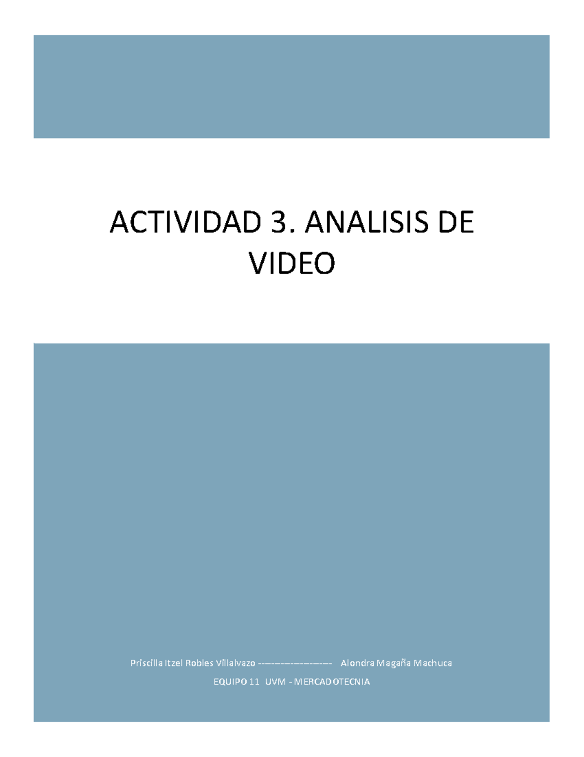 A2 Equipo 11 - Caso practico - Priscilla Itzel Robles Villalvazo ...