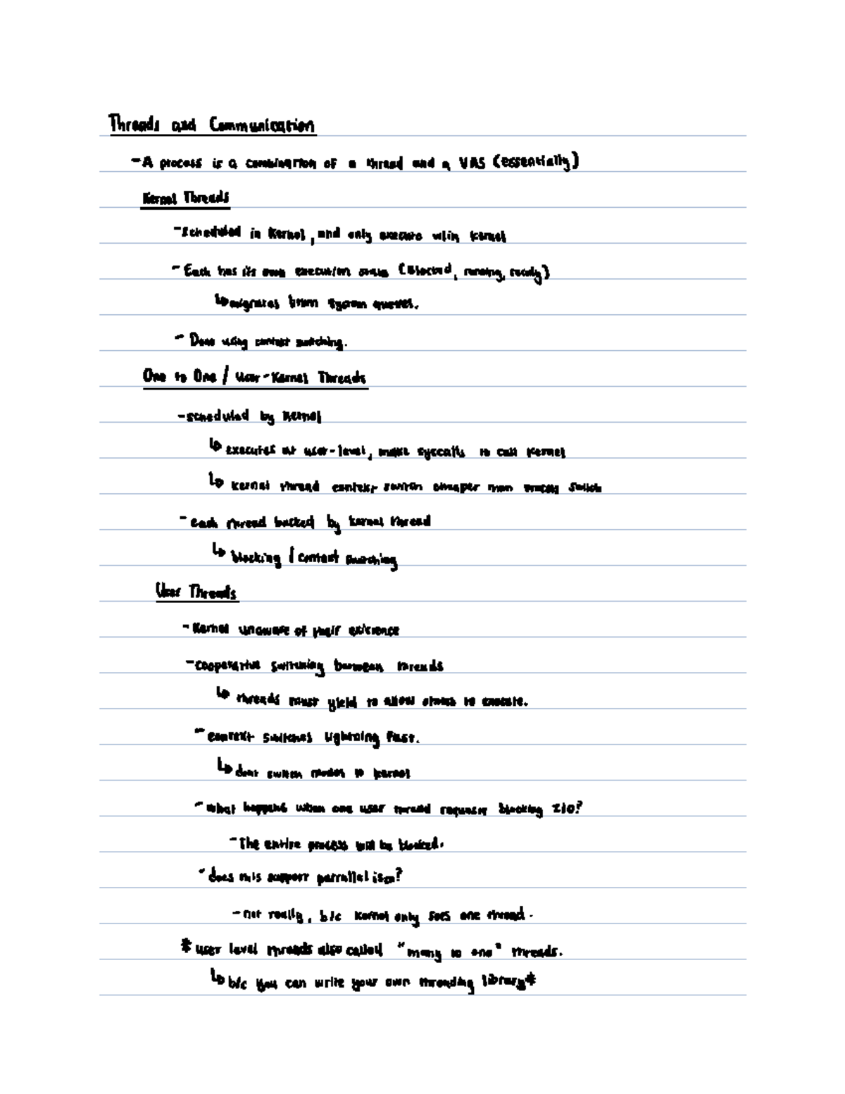 Operating Systems Sep 26, 2019 - Threads and Communication Aprocess isa ...