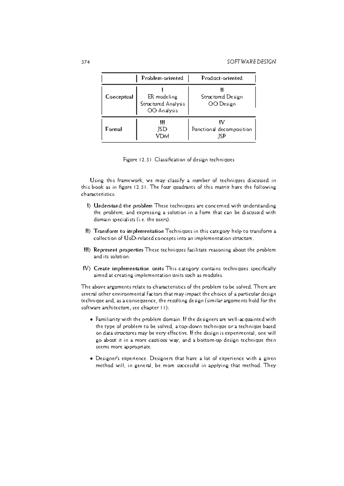 Software Engineering Lecture Notes (94) - 374 SOFTWARE DESIGN Problem ...