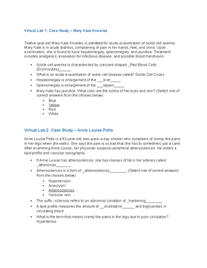 Wk3Assignment - assignment - Part 1 – Clinical Documentation Directions: Answer the following ...