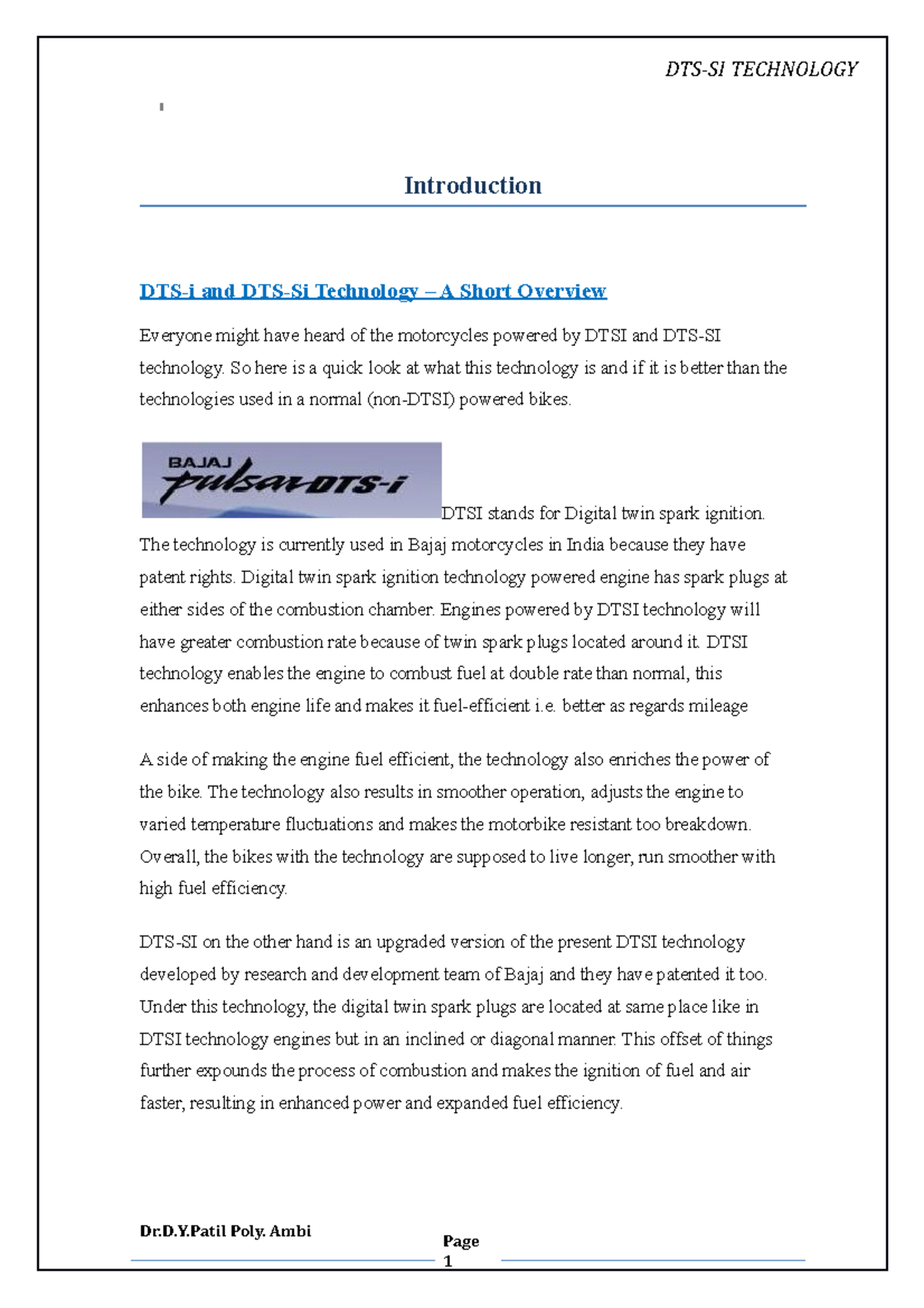 Dts si technology 592 r H4l LNa - Introduction DTS-i and DTS-Si Technology – A Short Overview ...