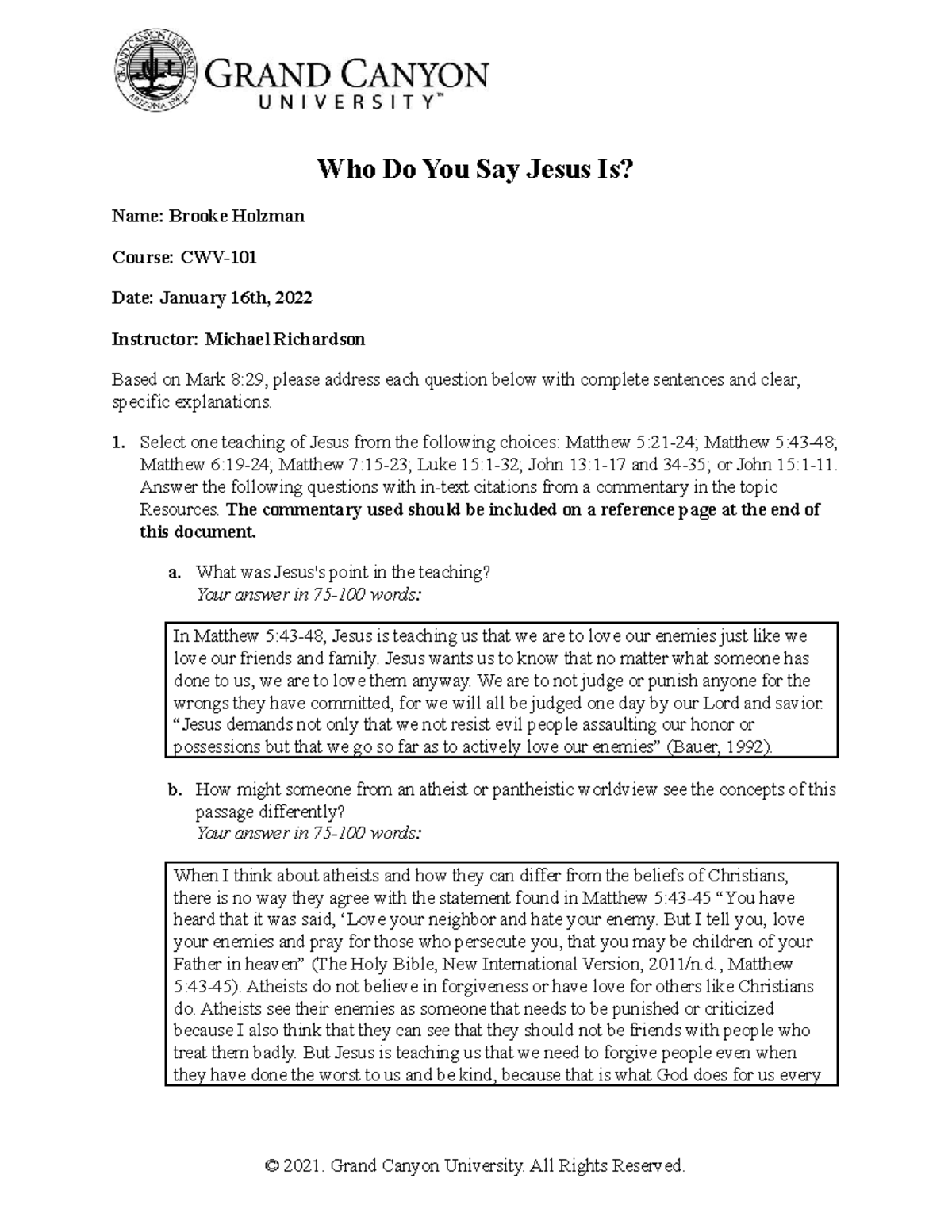 CWV 101 301 RS T4Who Do You Say Jesus Is Online - Who Do You Say Jesus ...