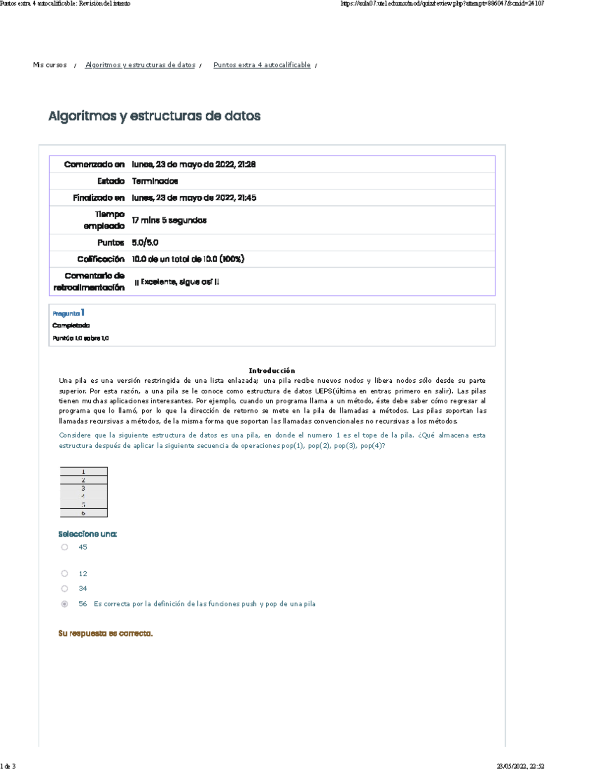 Sem4pextra - Algoritmos y estructura de datos - Introducción Una pila ...