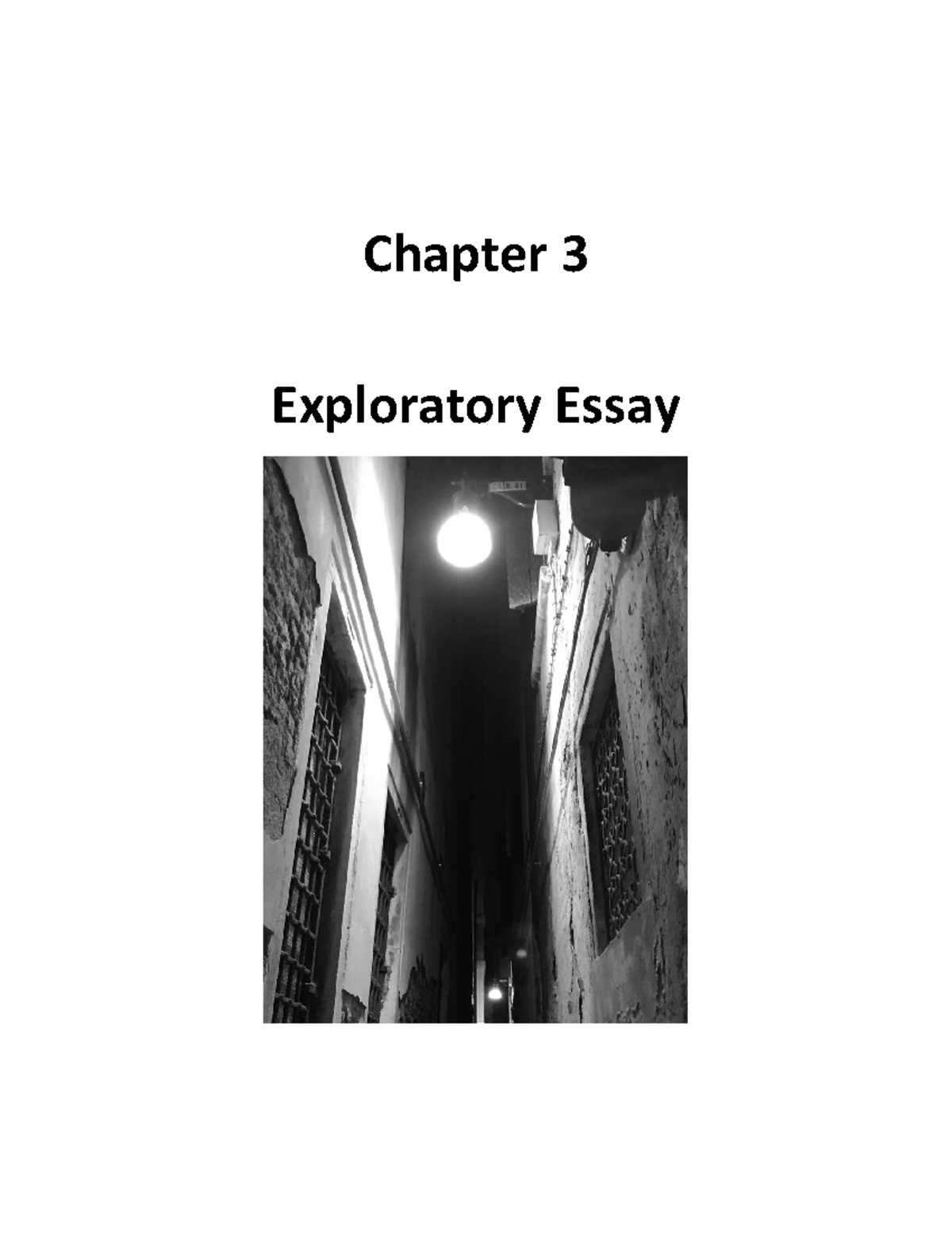 ENGL 100 Chapter 3 2023 - This is a document scanned for the use of ...