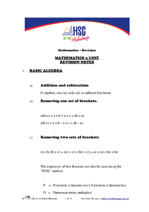 PEM 2021 Mathematics Standard 2 Trial HSC Examination paper - Student ...