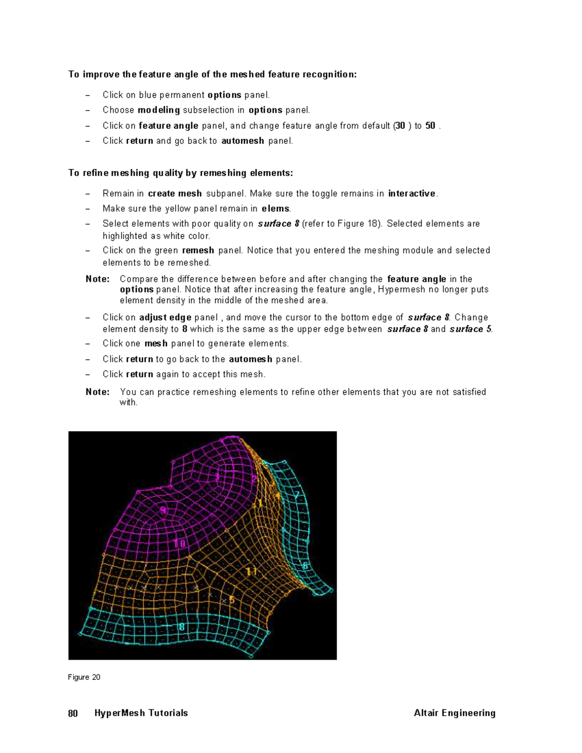 7 - Course Explanation 7 - 80 HyperMesh Tutorials Altair Engineering To ...