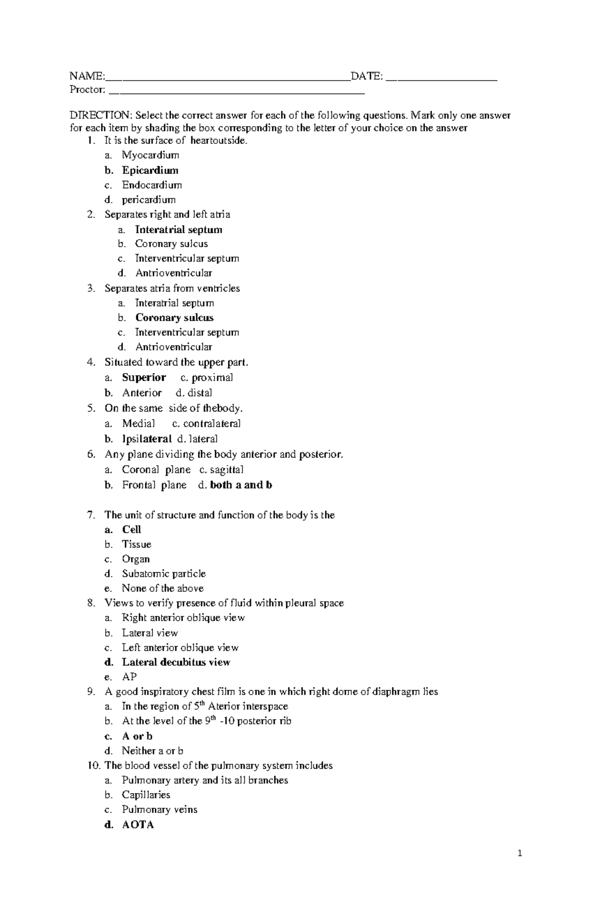 Human ANA - Anaphysio - NAME ...