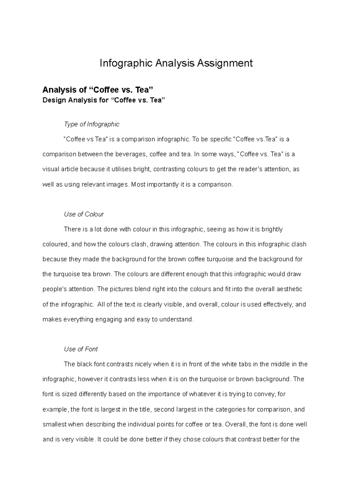 Infographic Analysis Assignment - Infographic Analysis Assignment ...