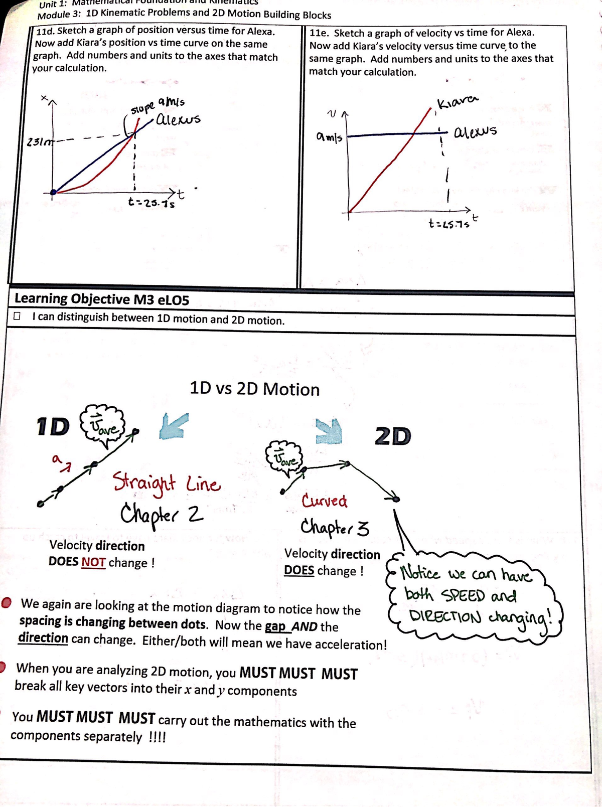 Unit 1 Math Foundations and Kinematics 2 - PHYS 1101 - Studocu