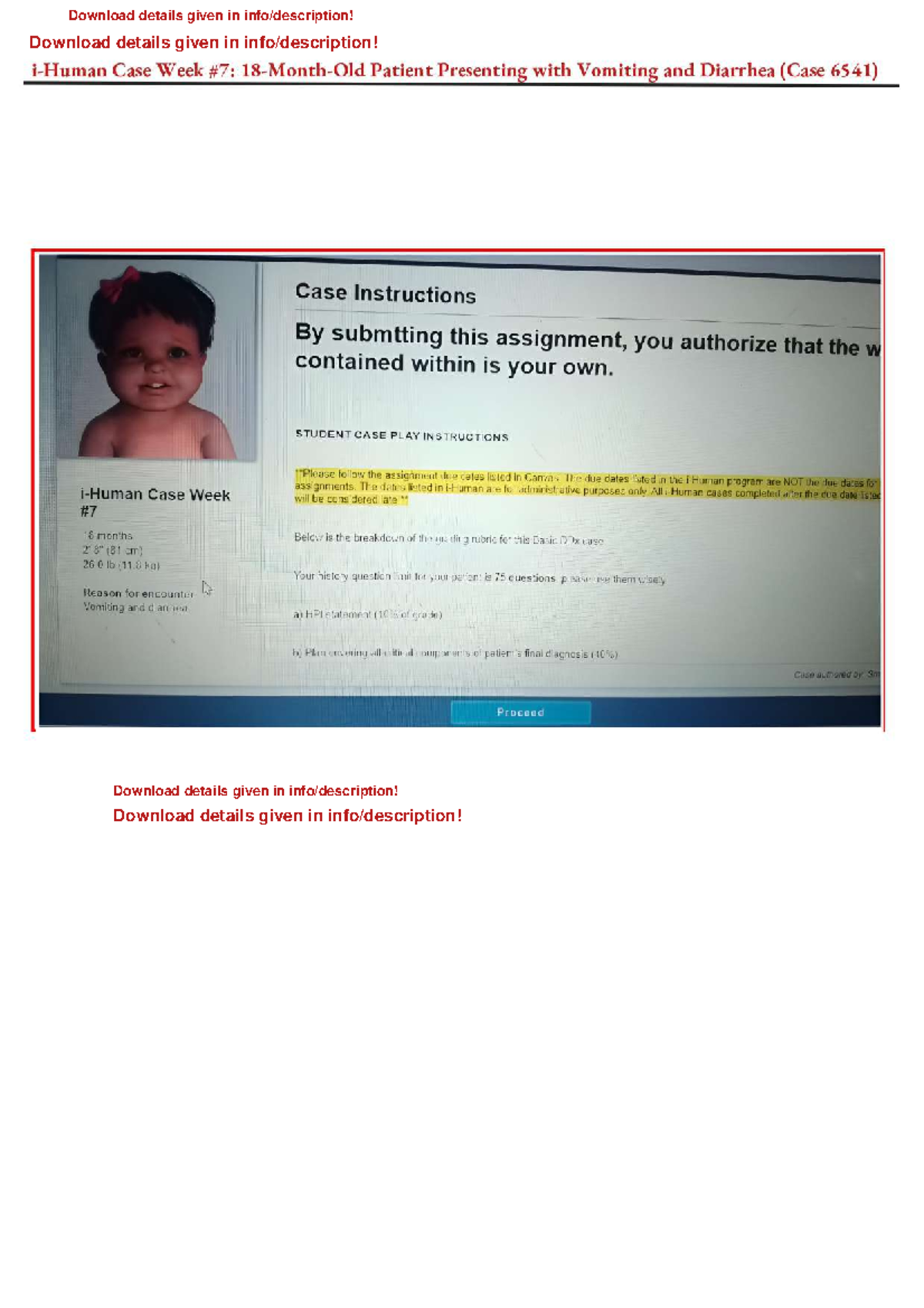 Comprehensive Expert Review of i Human Case Study (Case 6541) 18-Month ...