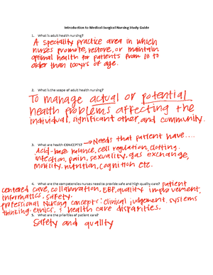 1000 Keypoints Nclex Study Guide - BASIC NURSING CONCEPTS. NCLEXRN ...