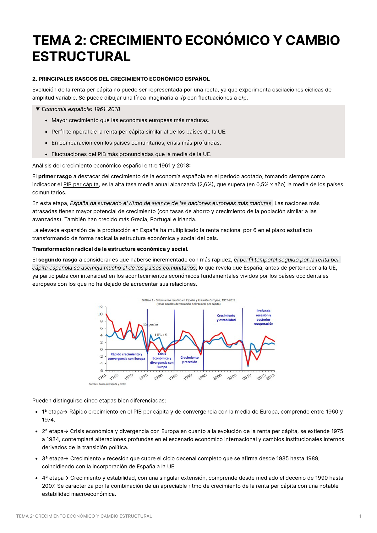 TEMA 2 Crecimiento Econmico Y Cambio Estructural - TEMA ԇ CRECIMIENTO ...