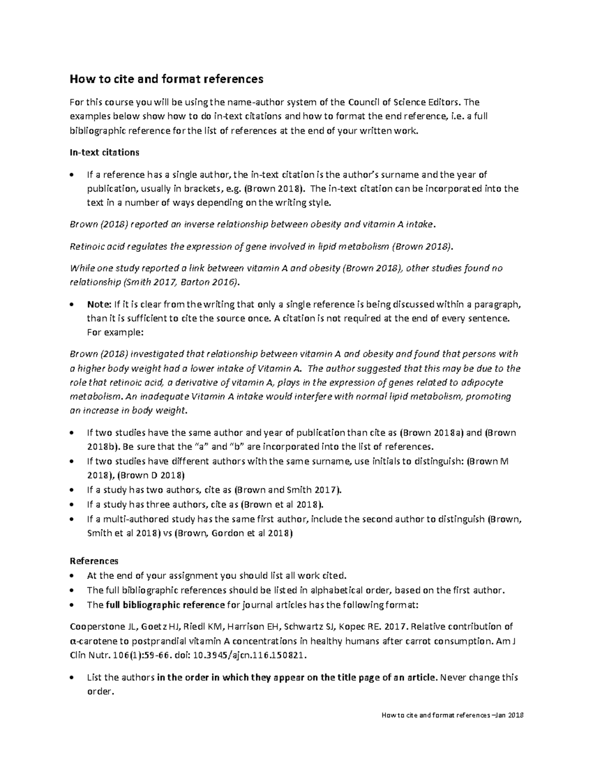 How to cite and format references-2019-update - How to cite and format ...