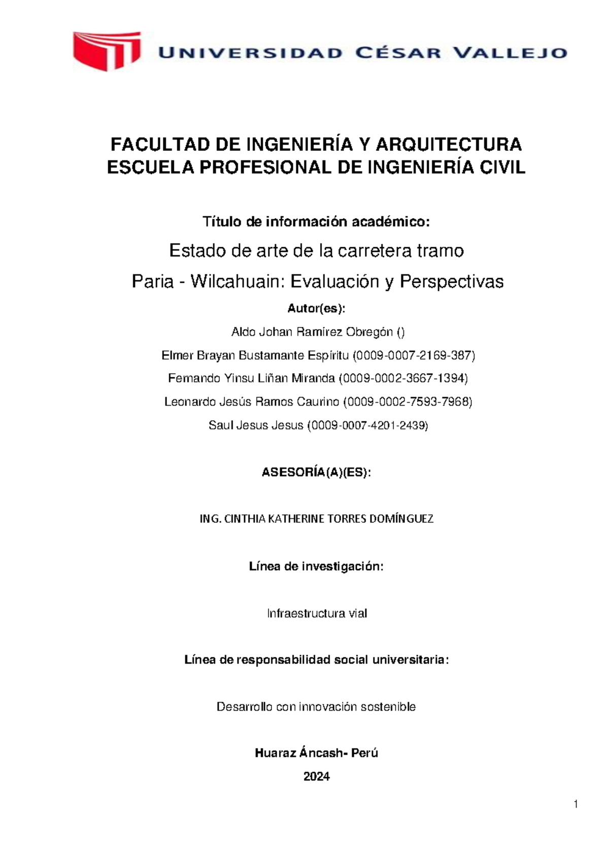 RSU 90. - sfghjk - FACULTAD DE INGENIERÍA Y ARQUITECTURA ESCUELA ...
