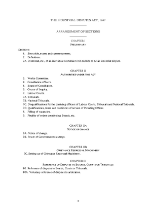 Handout 1 Evolution Of Labour Codes - Evolution Of Labour Codes The ...