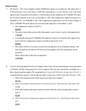 Intermediate Accounting Quiz 1 - 1. In accounting for shareholders ...