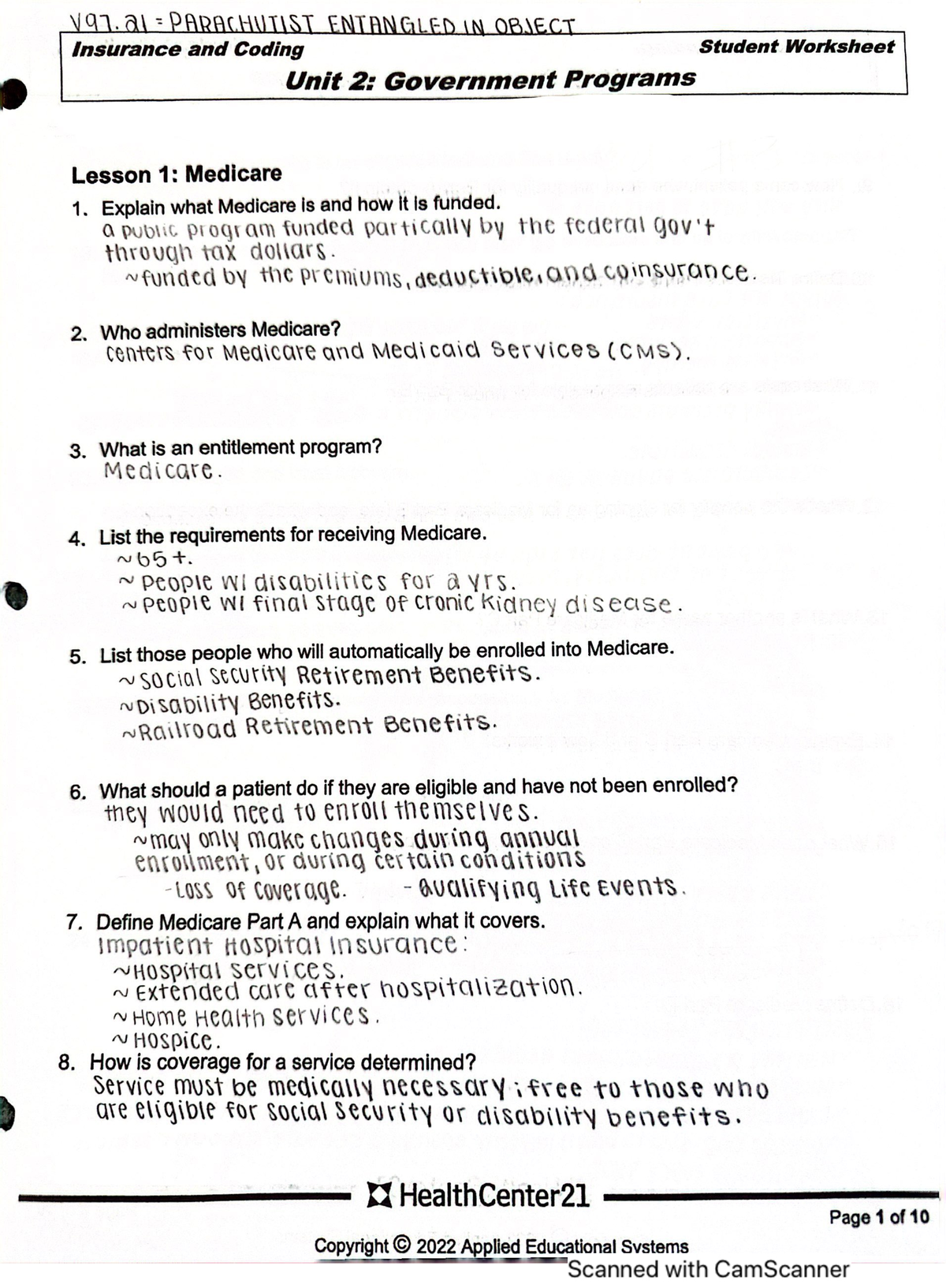 Government Program Notes - Studocu