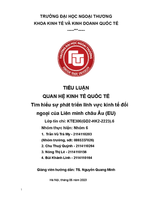 PDF PHÂN CÔNG DỰ ÁN - hbjnkm - DANH SÁCH THÀNH VIÊN - PHÂN CÔNG NHIỆM ...