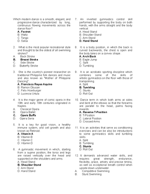 Reviewer IN Music Education AND Dances - REVIEW MATERIALS FOR MUSIC ...