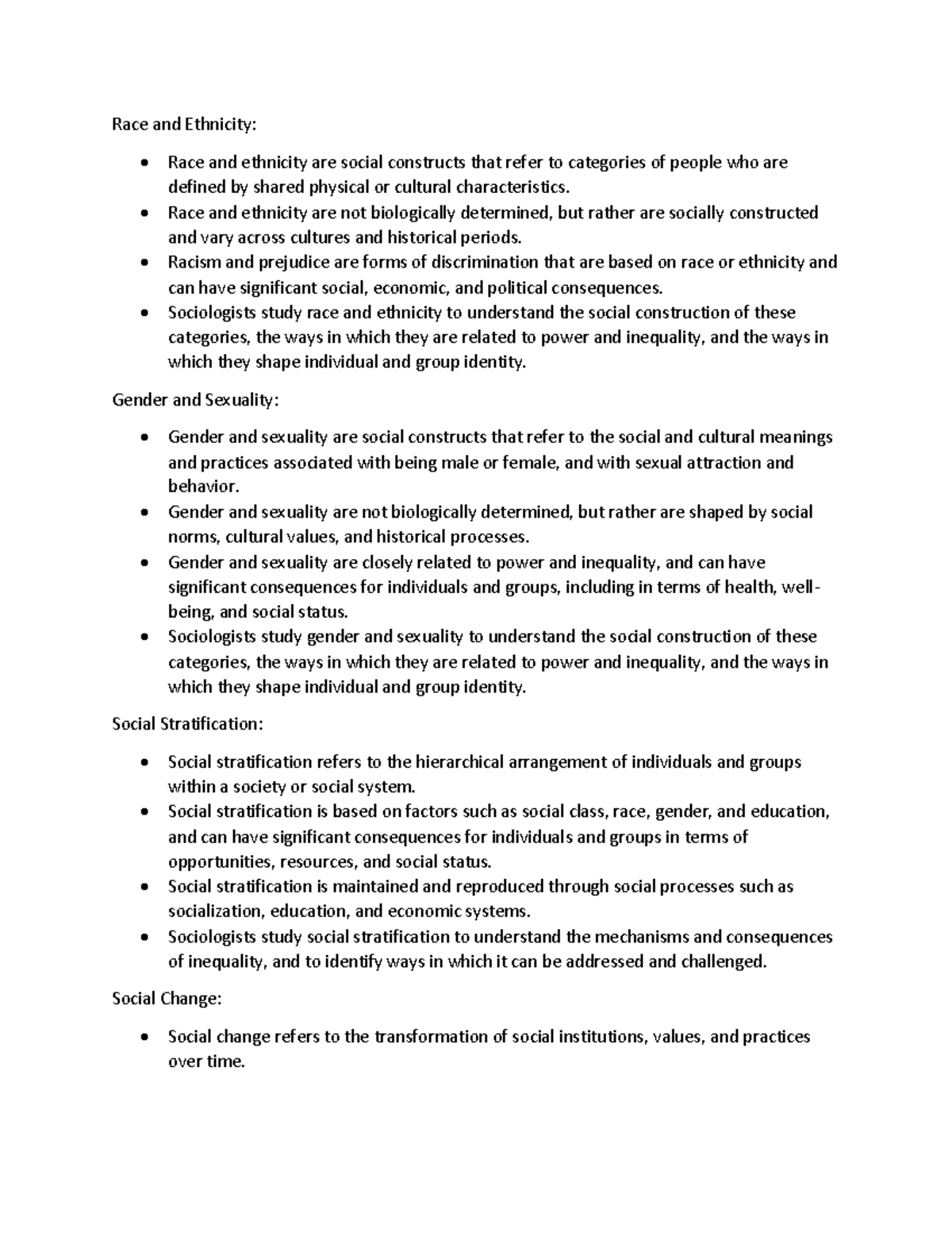 Socio - Race and Ethnicity: Race and ethnicity are social constructs ...