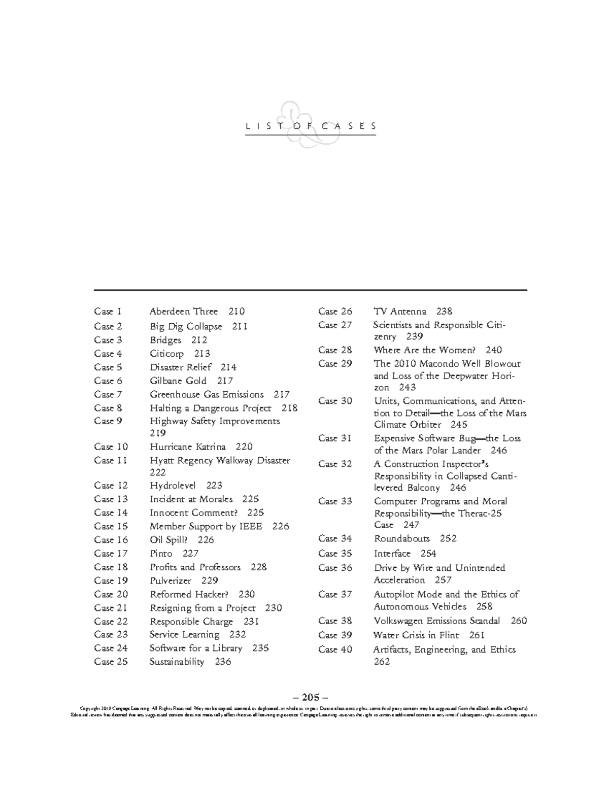 Case studies 20242025 - case study for this course - g L I S T O F C A S E S Case 1 Aberdeen ...