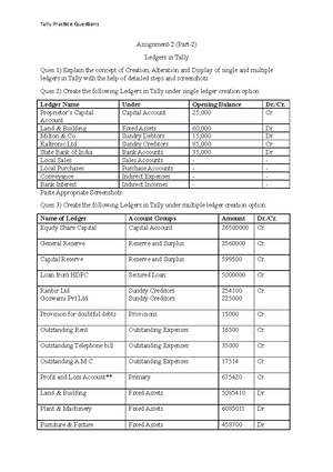6 Journal Entries ques - Questions for practice of tally step by step ...