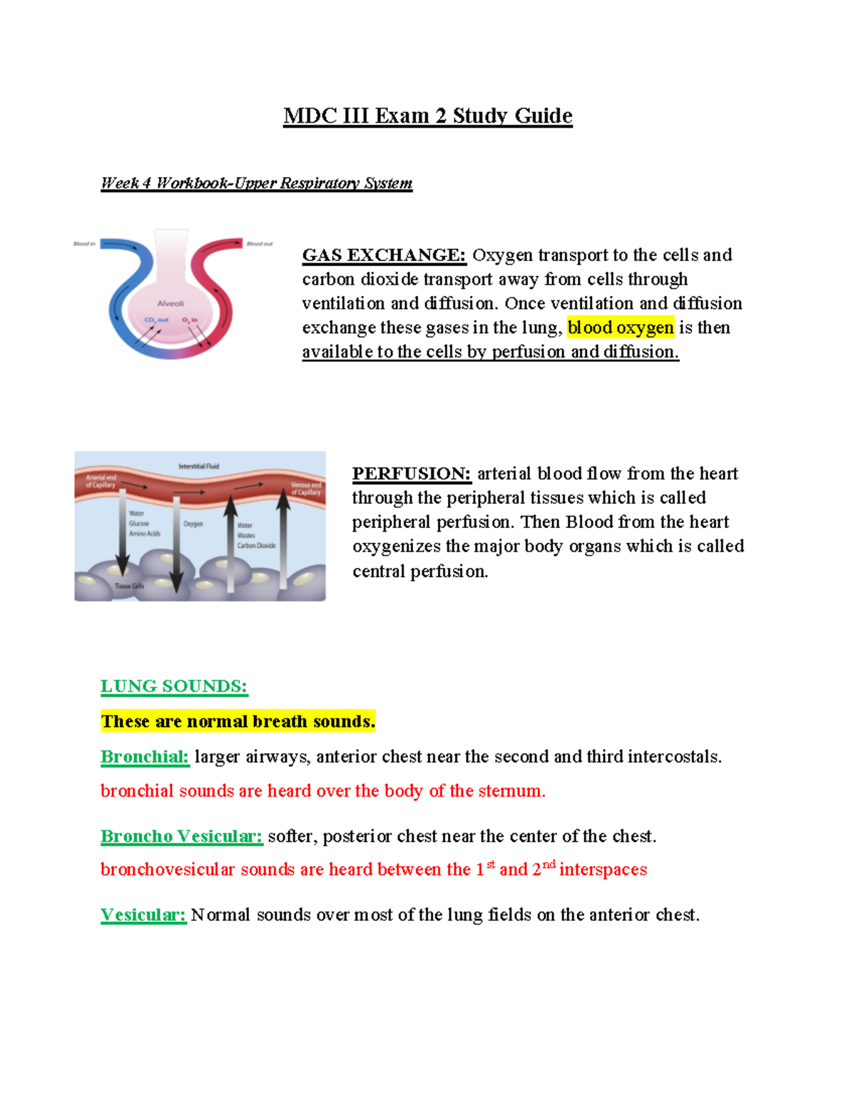 MDC III Exam 2 Guide (A) - MDC III Exam 2 Study Guide Week 4 Workbook ...