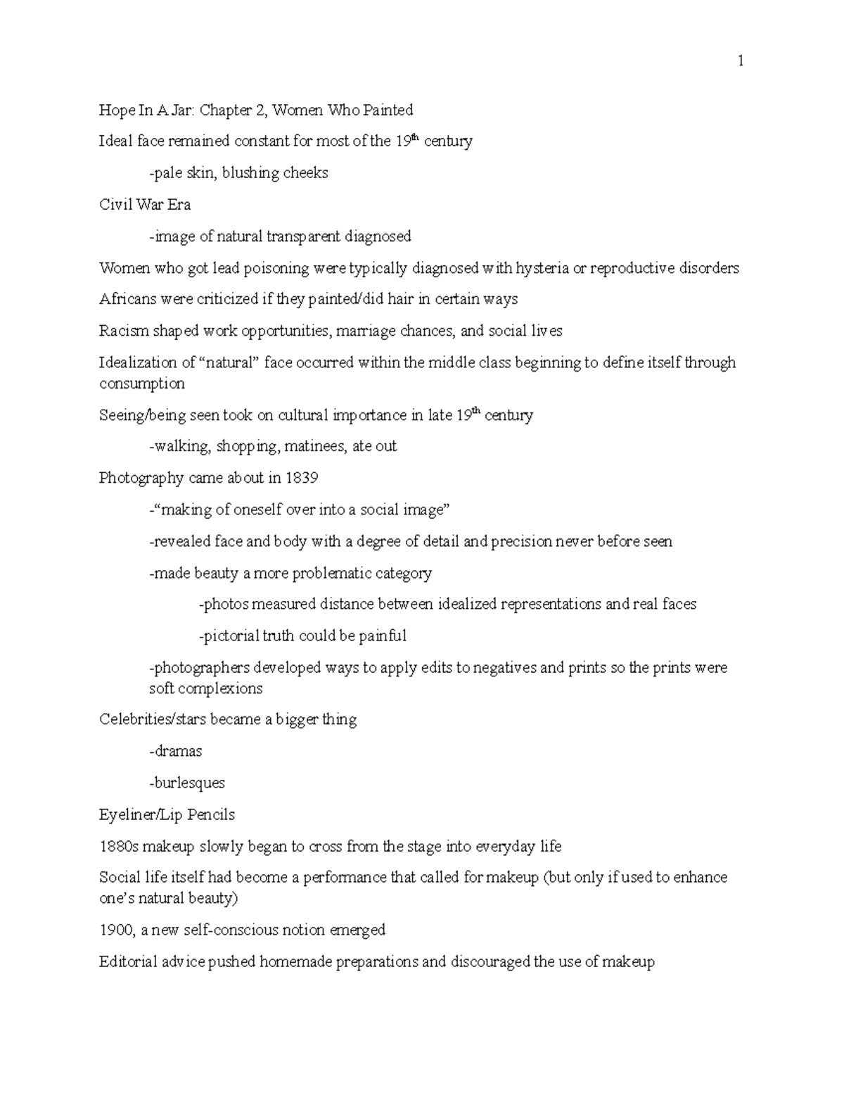 Hope In A Jar Chapter 2 - Studocu