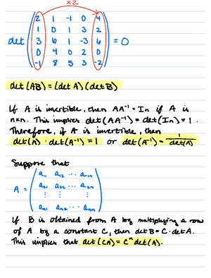MATH-306 Nov. 22 - Null spaces - Final Exam Wednesday December is 8 00 ...