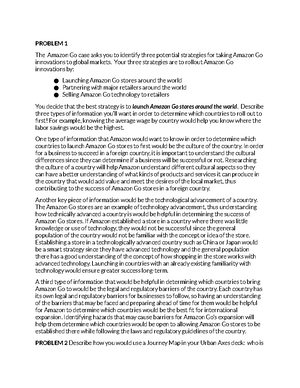 Prework Week 2 - PROBLEM 1. Think back to a recent time when you had to brainstorm a solution to ...