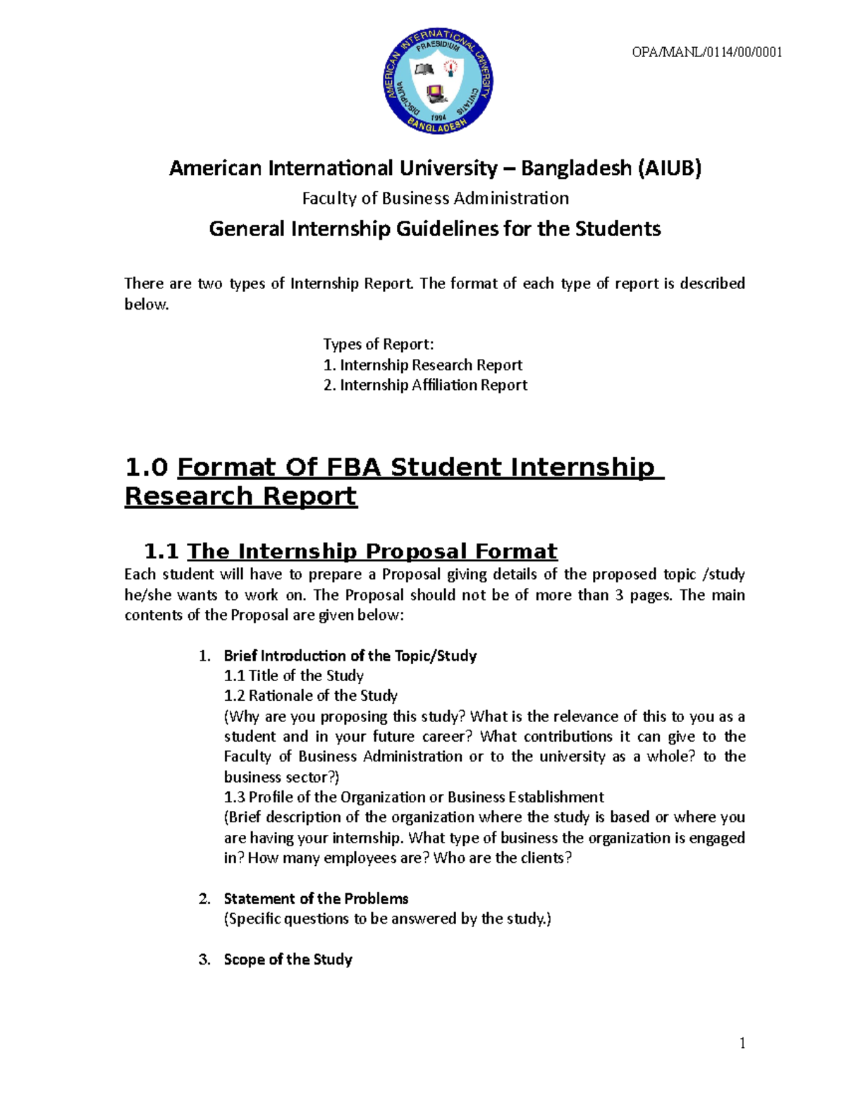 General-internship-guidelines-and-report-format -summer-2015 3 ...
