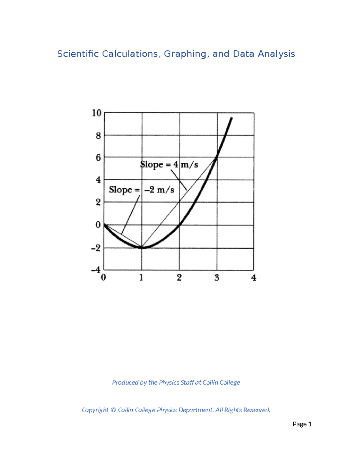 Lab 01 - Scientific Calculations - Manual - 2022 - Scientific ...