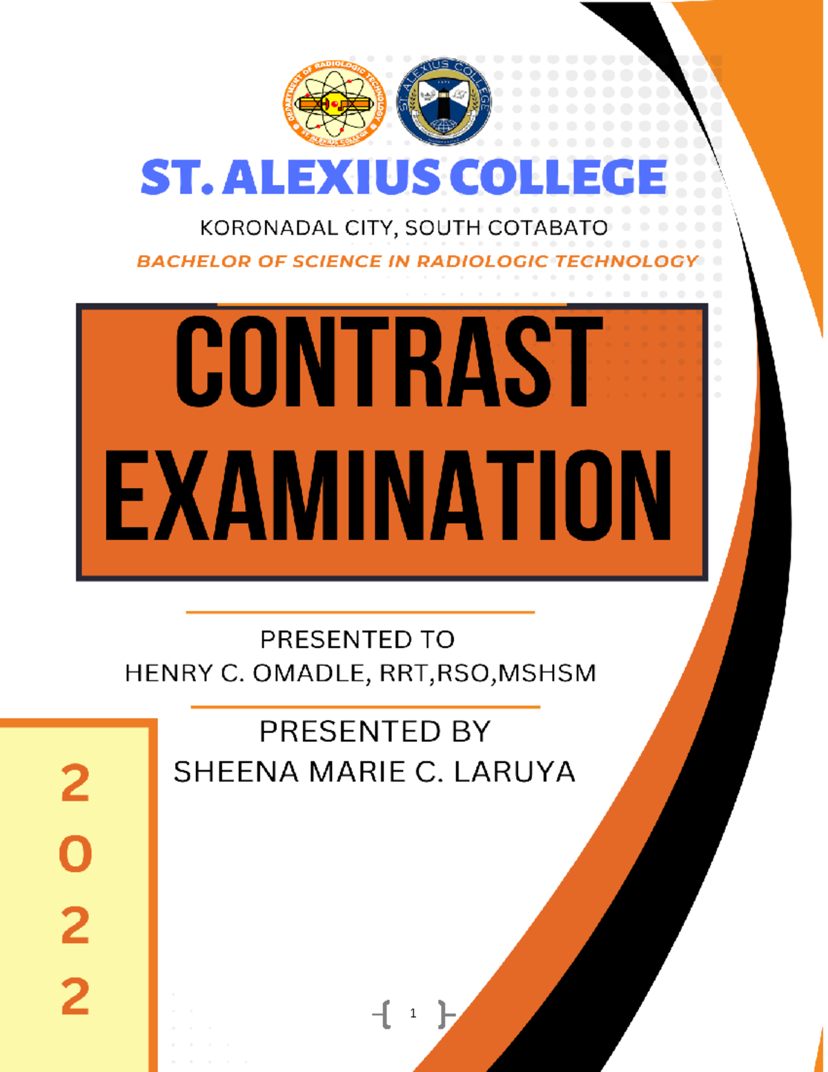 Contrast exam - ginhimo ko ni kay gusto ko uwuu - TABLE OF CONTENTS ...