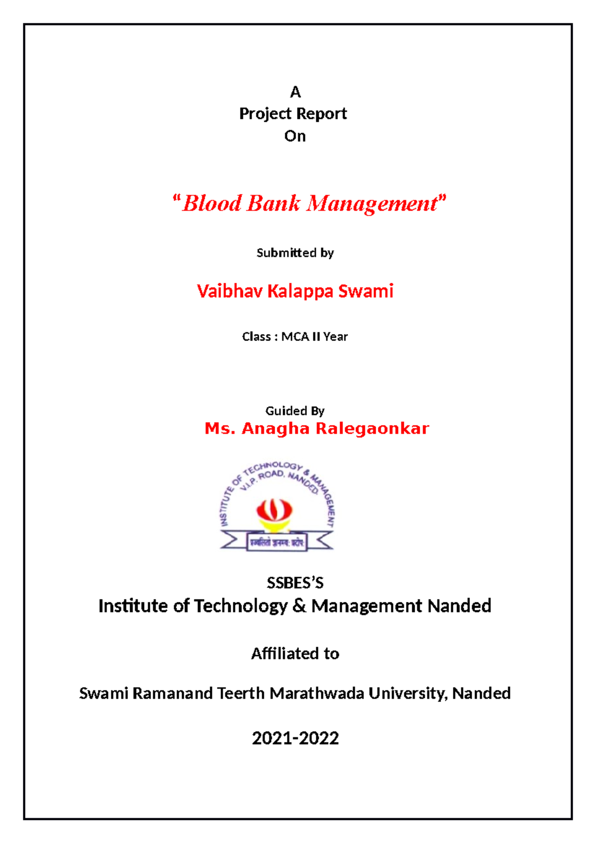 Project Report - What is Lorem Ipsum? Lorem Ipsum is simply dummy text ...