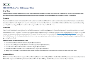 ACC 201 Accounting Data Appendix 2 - ACC 201 Accounting Data Appendix ...