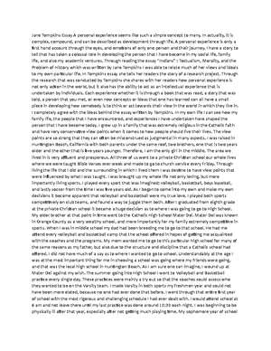 QL154 - creative writing - My dad has never been the easiest man to ...