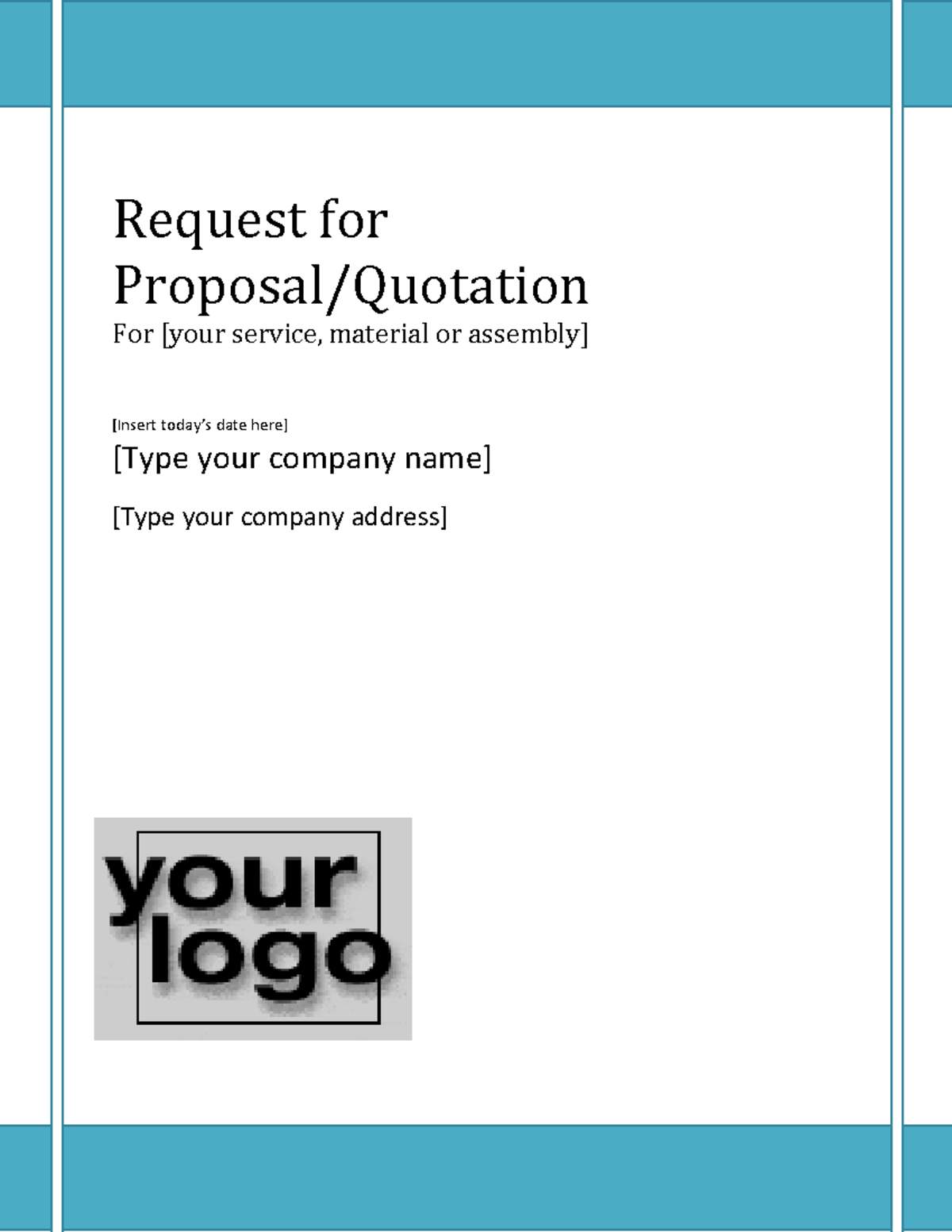 RFP-RFQ-Template - RFP RFQ template - Request for Proposal/Quotation ...