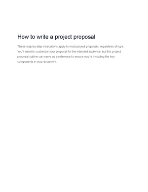 Project proposals vs project charters vs. business cases - Proj ect ...