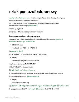 Glukoneogeneza - Notatki z biochemii o procesie glukoneogenezy ...