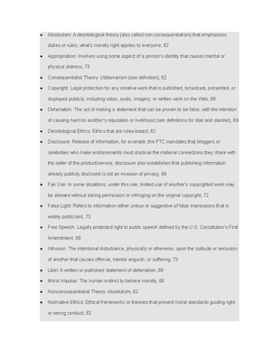 Public Relations Chapter 5 - Chapter 5 Learning Objectives for the ...