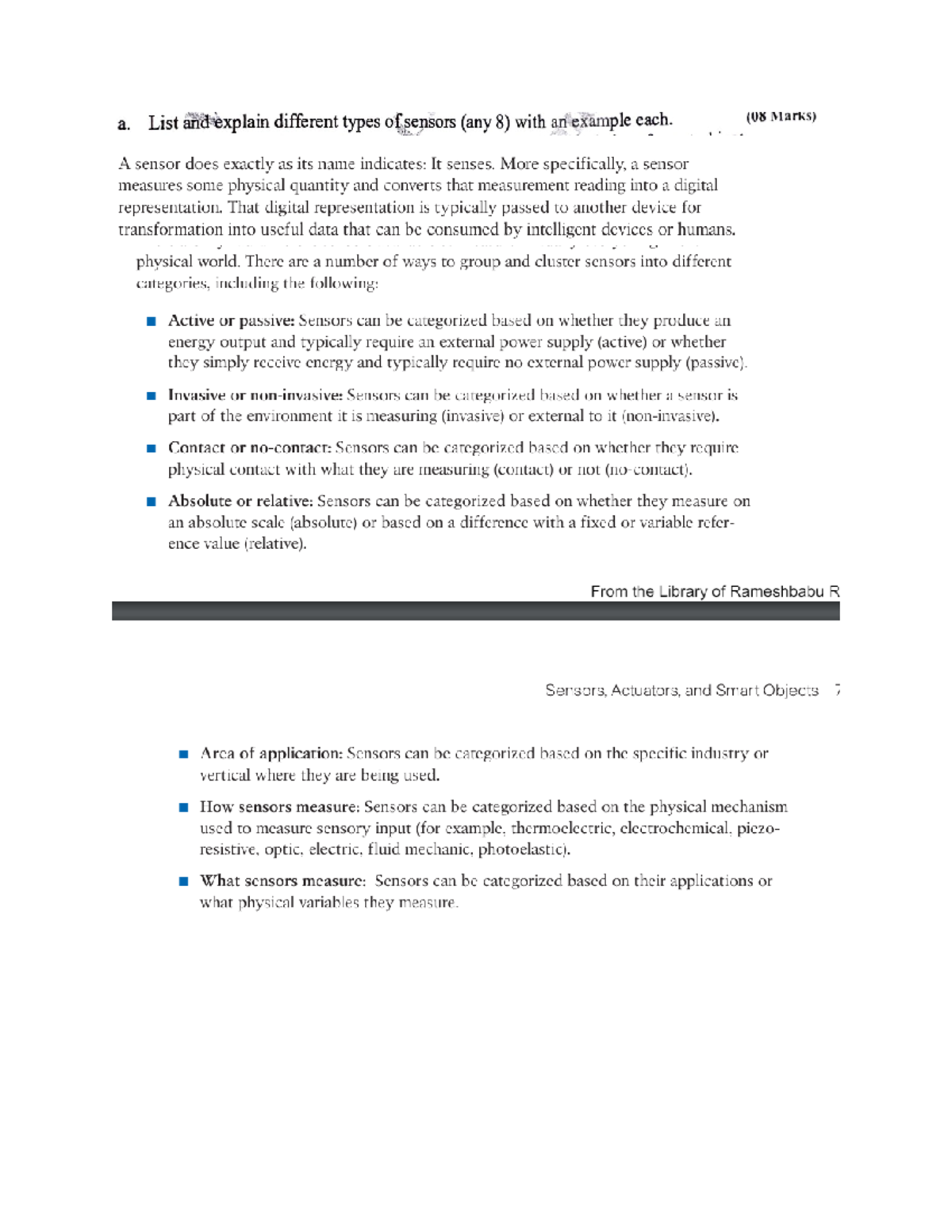 Iot exam2 - Iot previous year questions solution is attached ...